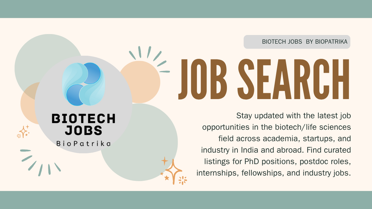 Biotech jobs - by BioPatrika